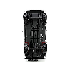 1973 Bronco #008 White with Red and Black Stripes and Red Interior with Extra Wheels Just Trucks Series 1/24 Diecast Model Car by Jada 34181