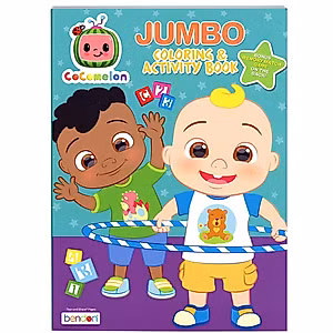 Bendon Cocomelon Jumbo Coloring and Activity Book