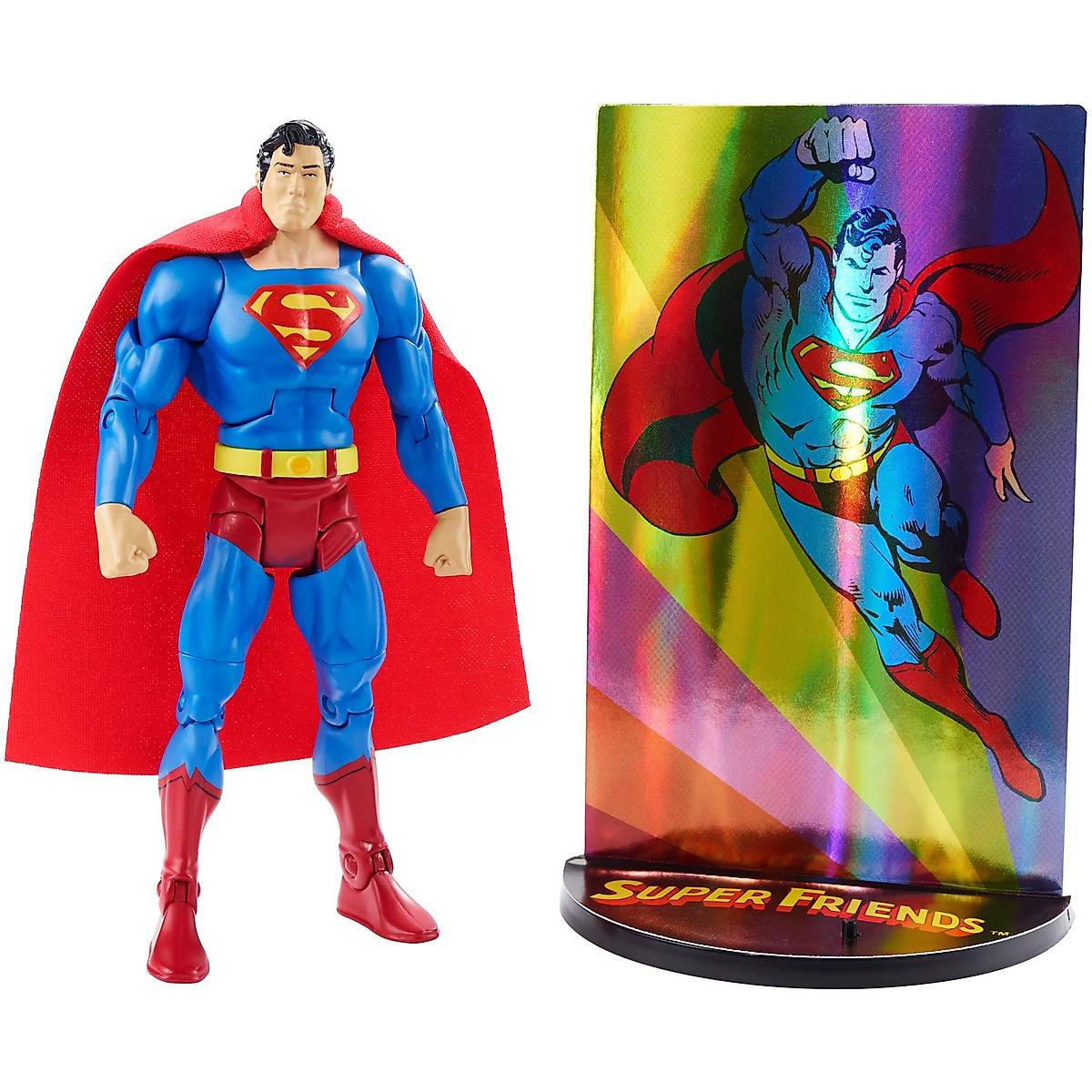 DC Super Friend Multiverse Super Friends! Superman Action Figure, 6"