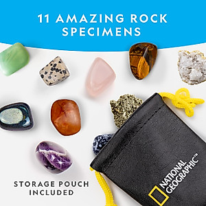 NATIONAL GEOGRAPHIC Science Kit & Rock Collection Advent Calendar 2024 – Jumbo Advent Calendar with 24 Days of Science Experiments, Gemstones & More for Kids, STEM Projects for Kids Ages 8-12