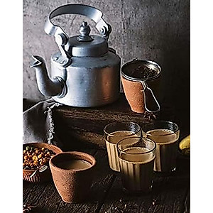 USA Deals 365 Indian Style Handicrafts Aluminium Serving Tea, Coffee Pot Tea Kettle (Aluminium 500 ml)