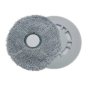 QiyilE Vacuum Cleaner Mop Base, Reusable Mop Pads, Compatible for Dreame L10s Ultra, L10s Pro, W10s, W10S Pro. Mop Cloths Mount Holder, Wet Cleaning Mop(4PCS kit,L10s Ultra)