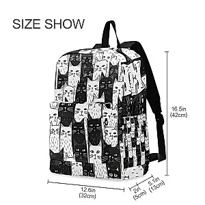 Sloth Astronaut Planet Backpack, Travel Rucksack Lightweight School Bookbag Daypack for Adults Teen Students Boys Girls