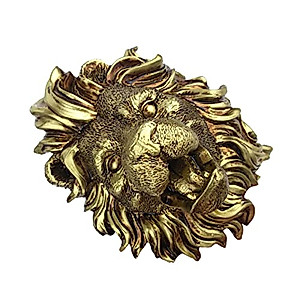 YARNOW Pond Nozzle Flowing Water Ornament 2 pcs Lion Head Pond Fountain Nozzle Fountain Lion Head Nozzle Garden Water Sprayer Water Feature Spitter Waterfall Pond Feature Pond Waterfall Feature