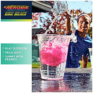 Aerobie Sonic Bounce Ball, Spiky Bouncy Balls for Kids & Kids Toys, Outdoor Games & Birthday Party Favors for Kids & Teens Aged 8 & Up, 3-Pack