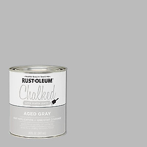 Rustoleum 285143 30 Oz Aged Gray Chalked Ultra Matte Paint