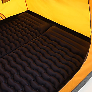 MOON LENCE Camping Tent 2 Person Tent Easy Setup Outdoor Tents Waterproof Double Layer for Camp and Backpacking Orange