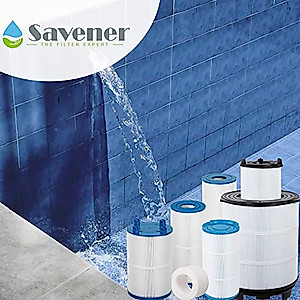 Savener Spa Filter Replacement for Unicel 6CH-47, Filbur FC-0315, PTL47W-P4,373043 Hot Tub Filter, 47sq.ft, 2 Pack