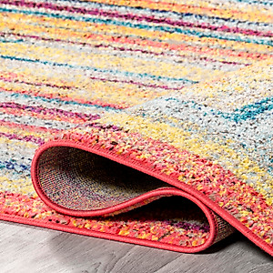 nuLOOM Hargis Labyrinth Accent Rug, 3x5, Multi