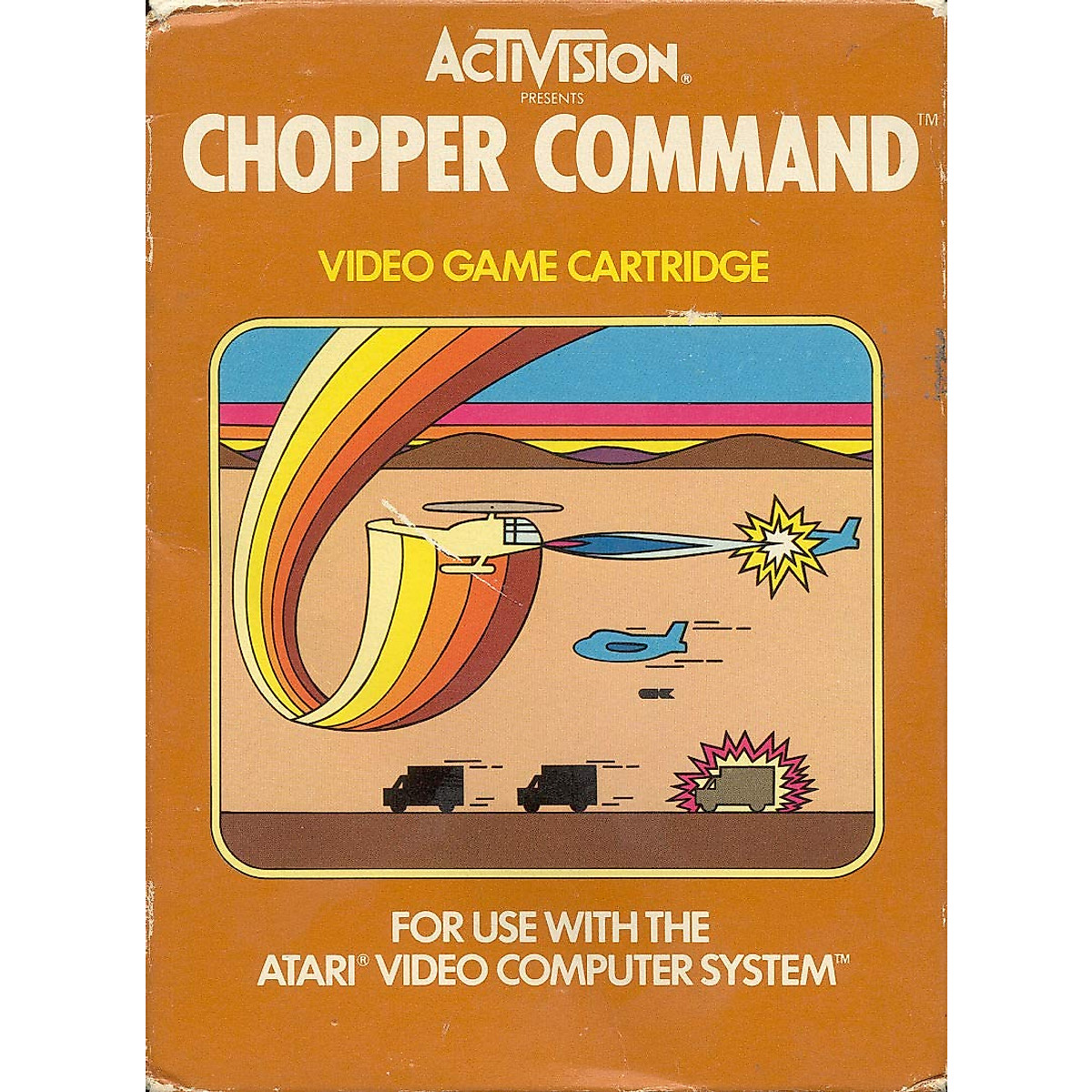 Chopper Command Atari 2600 Video Game Cartridge