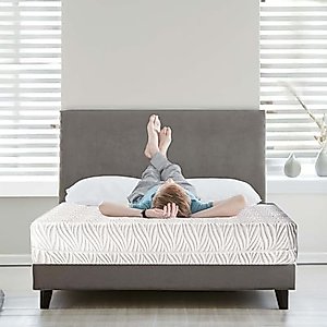 Queen Size Mattress, 10 Inch Cooling-Gel Memory Foam Bed Mattress in a Box for Cool Sleep & Pressure Relief, Breathable Bed Mattress with Medium Firm, CertiPUR-US Certified (10" Queen)