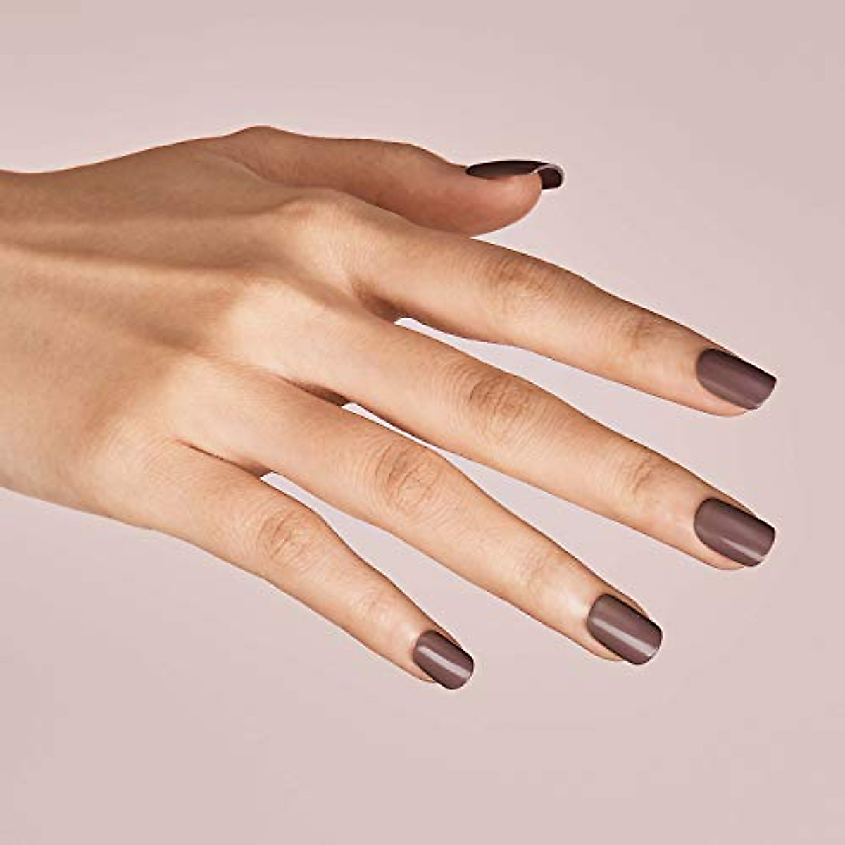 KISS imPRESS No Glue Mani Press On Nails, Color, 'Try Gray', Gray, Short Size, Squoval Shape, Includes 30 Nails, Prep Pad, Instructions Sheet, 1 Manicure Stick, 1 Mini File