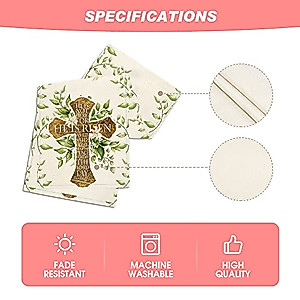 Artoid Mode He is Risen Easter Table Runner, Spring Summer Seasonal Holiday Kitchen Dining Table Decoration for Indoor Outdoor Home Party Decor 13 x 72 Inch