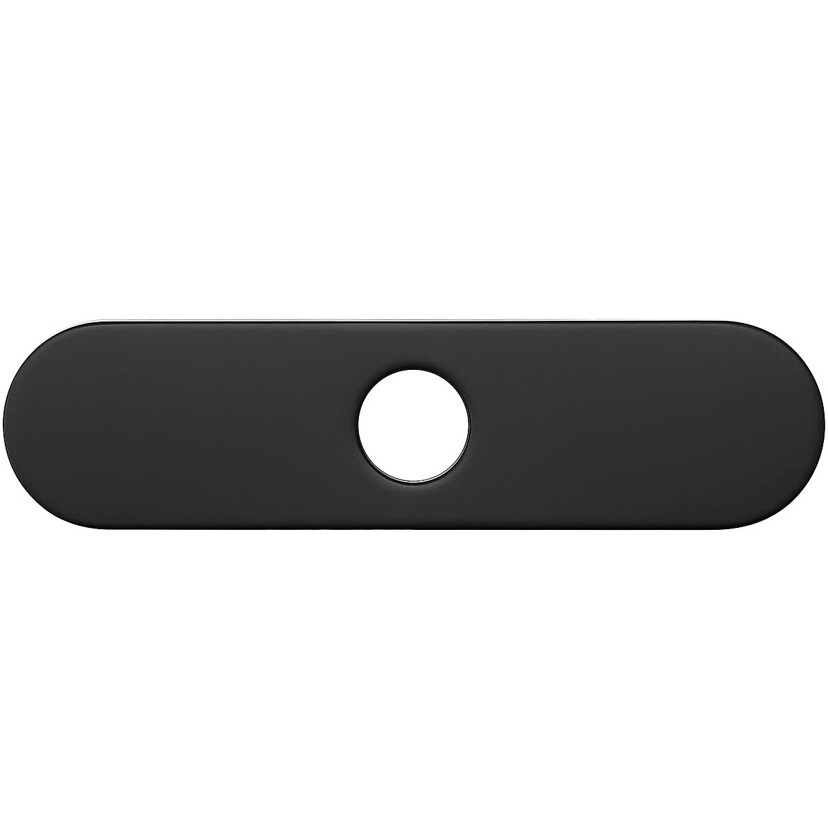 AguaStella AS60MB Matte Black Pull Down Kitchen Faucet and ASD52MB Matte Black Deck Plate Combination