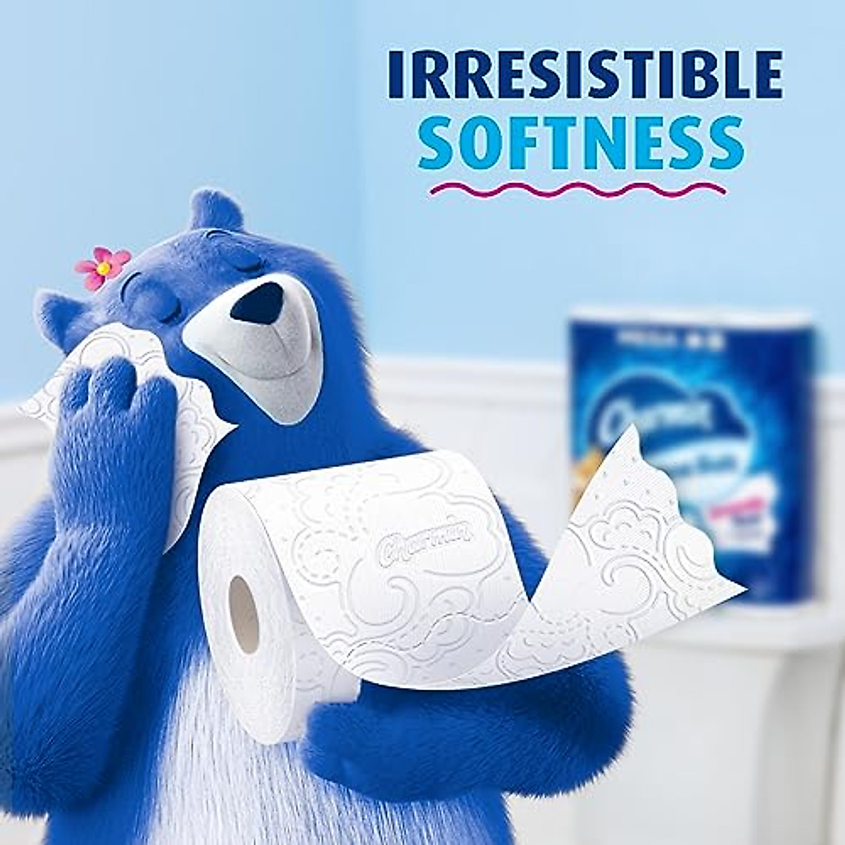 Charmin Ultra Soft Toilet Paper 6 Mega Rolls, 224 Sheets Per Roll, 1.5 pounds