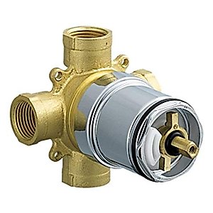 Peerless Tub and Shower Rough-In Valve Body for Peerless Tub and Shower Faucet Trim Kits PTR188700-IP 5.5 x 6 x 6.1