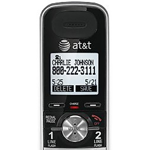 AT&T TL88102 + (5) TL88002 6 Handset Cordless Phone (2 Line) DECT 6.0
