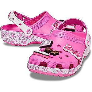 Crocs Unisex Barbie Classic Clogs, Electric Pink, Numeric_5 US Men