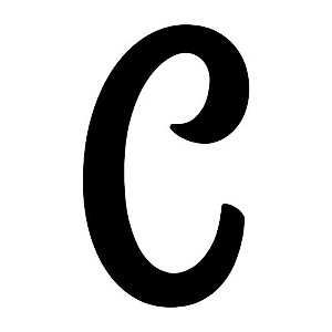 Creative Teaching Press Stylish Black 2&quot; Uppercase Letter Stickers (8751)