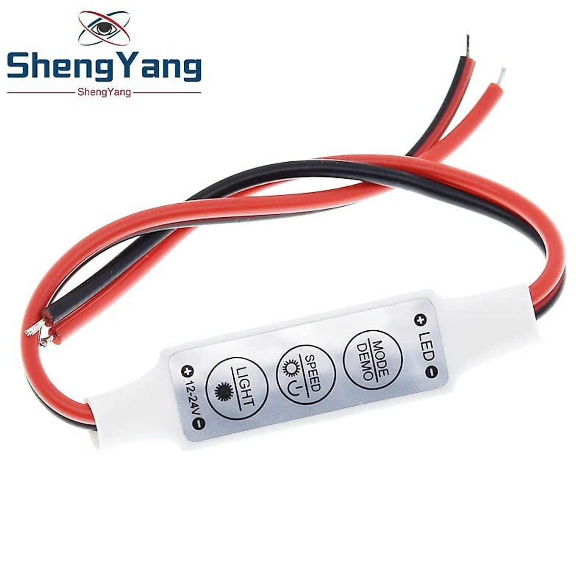 New 12V Mini 3 Keys Single Color LED Controller Brightness Dimmer for Led 3528 5050 Strip Light