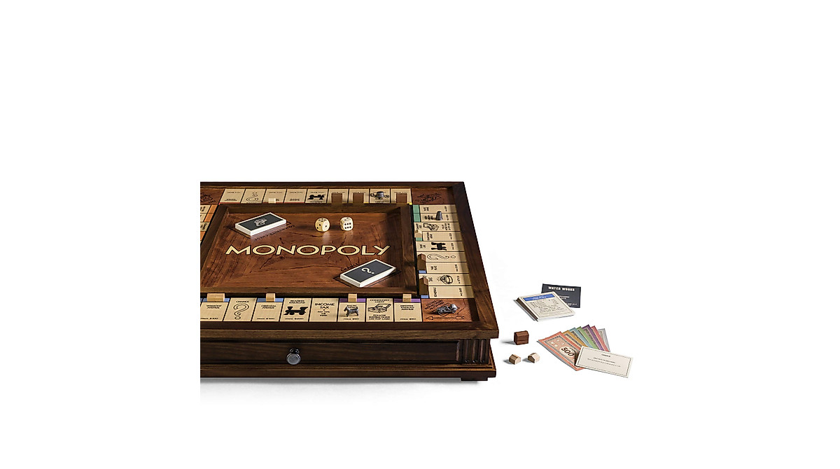 WS Game Company Monopoly Heirloom Edition - Luxurious Family Game