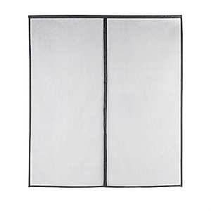 Amazon Basics AB-SD100, Black Magnetic Screen Door-38-Inch x 82-Inch, 38 x 82