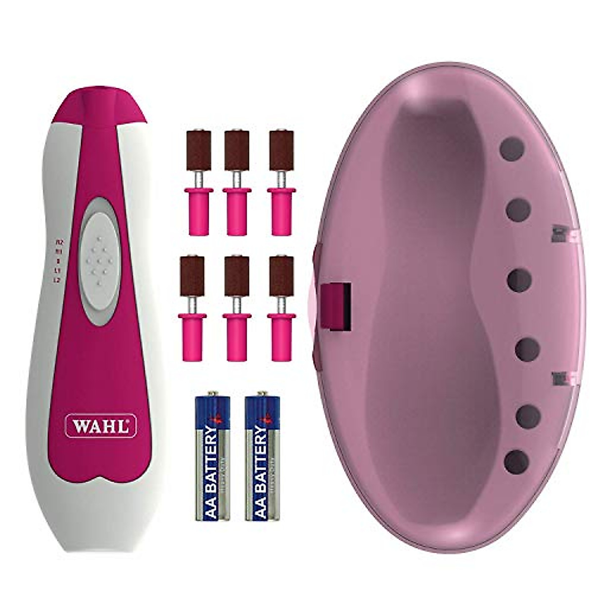 WAHL Professional Animal Pet, Dog, and Cat Premium Nail Grinder Trimming Kit (5972)