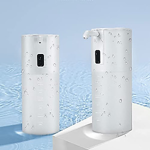 WIOSEN Soap Dispenser Bathroom Touchless Soap Dispenser Automatic Sensor Foam Soap Dispenser Bathroom Hand Washing Machine Waterproof Hand Sanitizer Container