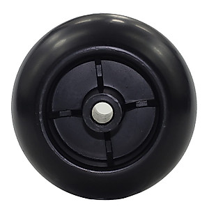 Antanker Lawn Mower Deck Wheels 753-04856A Fits for Cub Cadet RZT50 RZT54 LT1050 734-3058 Deck Rollers Gauge Wheel Replace for Craftsman Husq JD AM116299 M111489 4 Packs