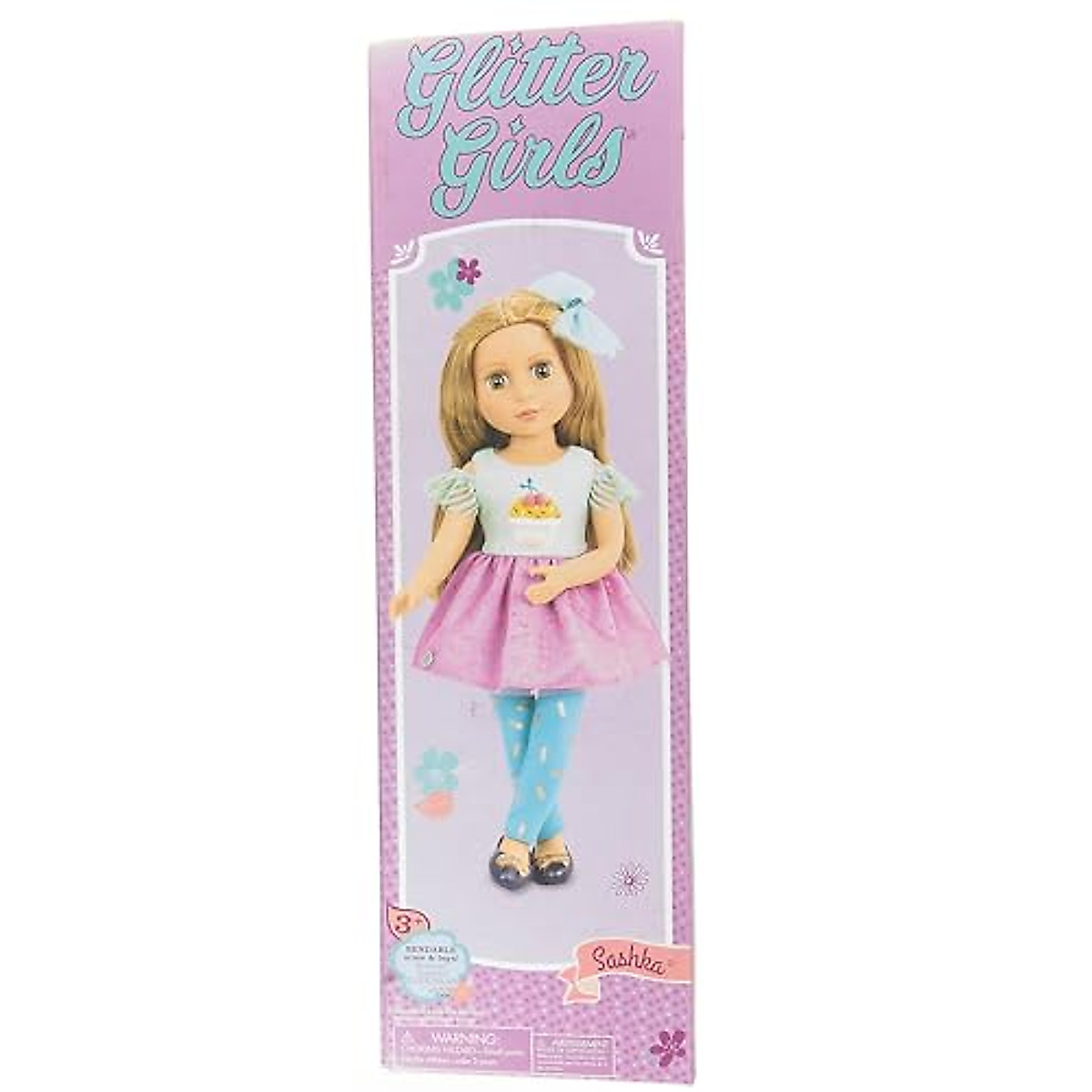 Glitter Girls - Sashka 14-inch Poseable Fashion Doll for Girls Age 3 & Up