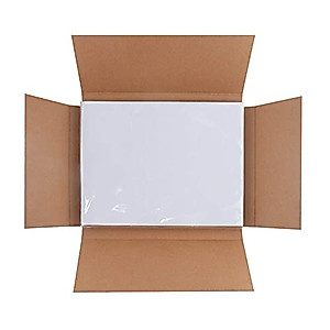 L LIKED 100 Labels Full-Sheet 8-1/2" x 11" Self Adhesive Shipping Labels for Laser & Inkjet Printers