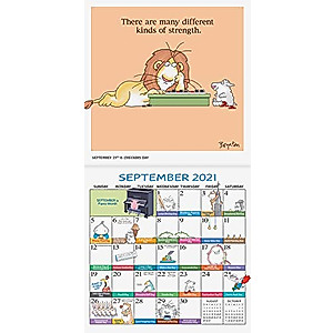 Sandra Boynton's Every Day's a Fabulous Holiday 2021 Wall Calendar