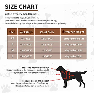 AIITLE No Pull Dog Harness and Leash Set, Step in No Chock Soft Mesh Dog Harnesses Reflective for Extra-Small Puppy Dogs and Cats, Plaid Dog Vest Harness for Pets Yellow XXS