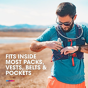 HydraPak Softflask 250ml - Collapsible Trail Running Vest Soft Nutrition Flask Bottle - (250 ml/8 oz)