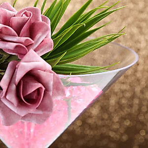 Efavormart 4 Sets of Wholesale Plastic Sturdy Centerpiece XL Martini Cup Stand Tabletop Decor Wedding Party Event Decoration