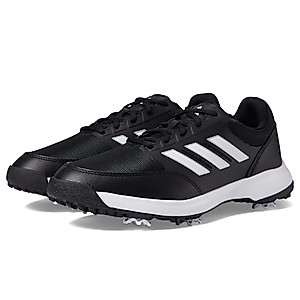 adidas Women's Tech Response 3.0 Golf Shoes, Core Black/Footwear White/Silver Metallic, 9