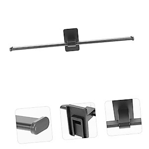 No Punch Towel Rack Hand Towel Racks for Bathroom Kitchen Towel Bar Clothes Hanger Stand Bathroom Towel Holder Without Drilling Kitchen Towel Rack Towel Rack for Kitchen Towel Rod