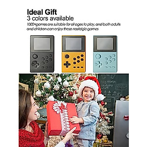 Fadist Handheld Game Console, Portable Retro Game Console, Built in 1000+ Classic Games,IdeIdeal Gift for Kids, Friend