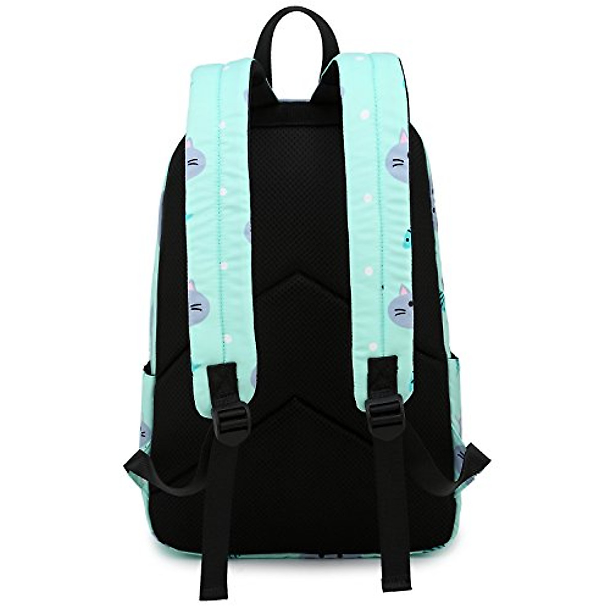 Abshoo Cute Lightweight Cat Backpacks Girls School Bags Kids Bookbags (Cat Blue)