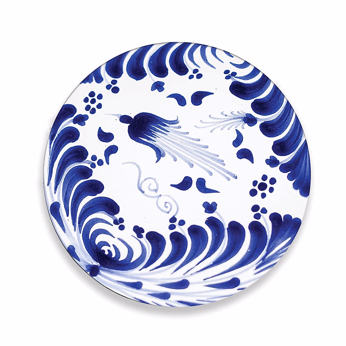 HASTA LA RAIZ | Mexican Handmade Cheese Board covered with resin. Ideal for Charcuterie Platter & Serving Tray. Model: Talavera Dove.