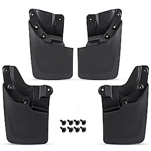 G-PLUS 4 Pcs Mud Flaps Wheel Fender Mudguards, Compatible with Toyota Tacoma 2016-2023 6L3Z-16A550-BA PT345-35170 Front&Rear Premium Heavy Duty Molded Splash Guards 6L3Z-16A550-BA