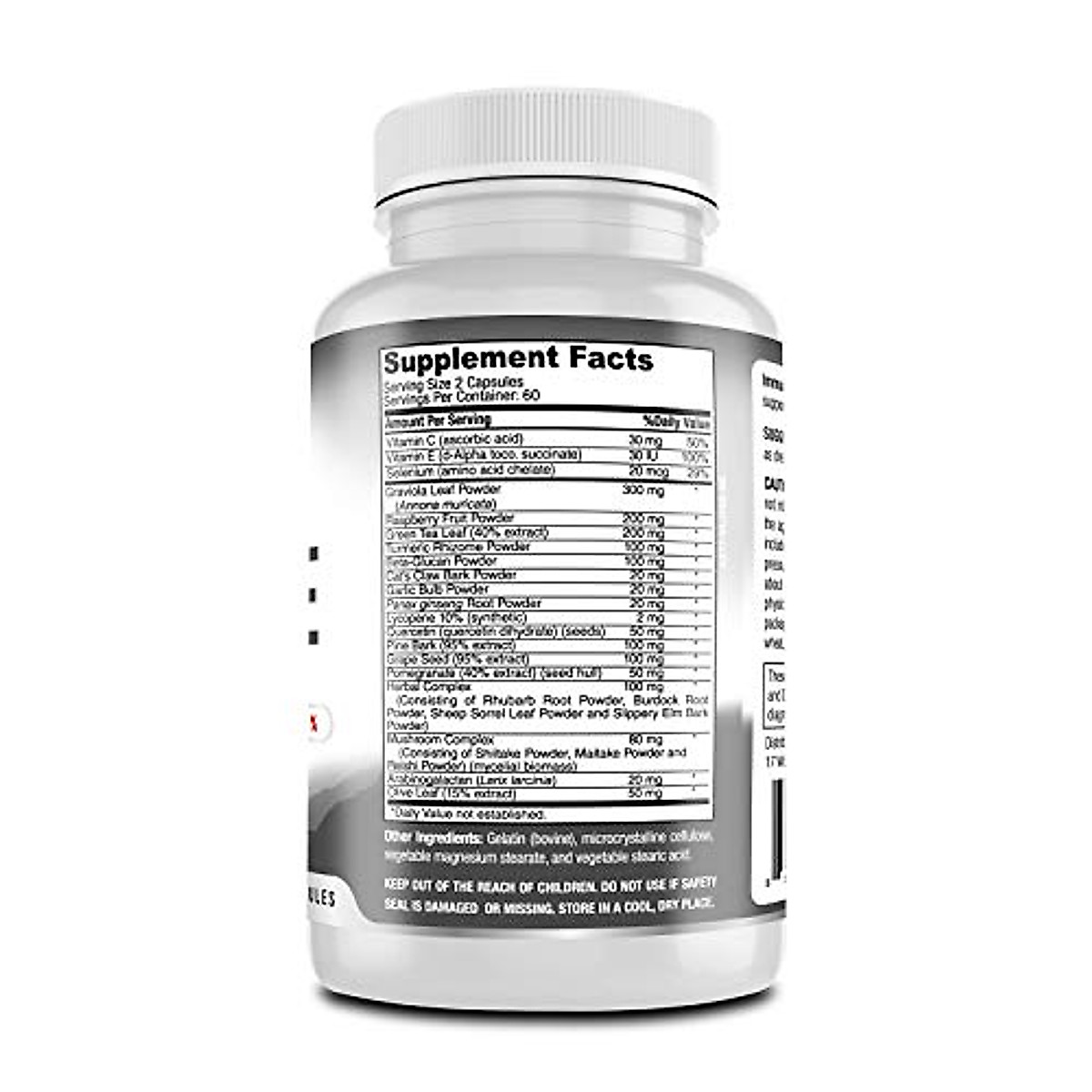 Best Earth Naturals Immune Support- Vitamin Herbal Complex for Immune System Support & Immunity Booster - 60 Count