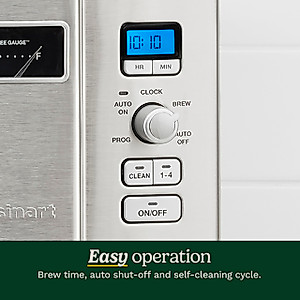 Cuisinart DCC-3000 Coffee-on-Demand 12-Cup Programmable Coffeemaker, Black