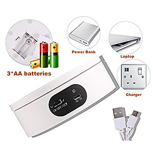 Turner Cup Rotating Display Stand for Epoxy Glitter Tumbler, 360 Degree Automatic Mute Rotating Turntable, Bling Bling Tumbler Making Supplies Spinner for Photography Products