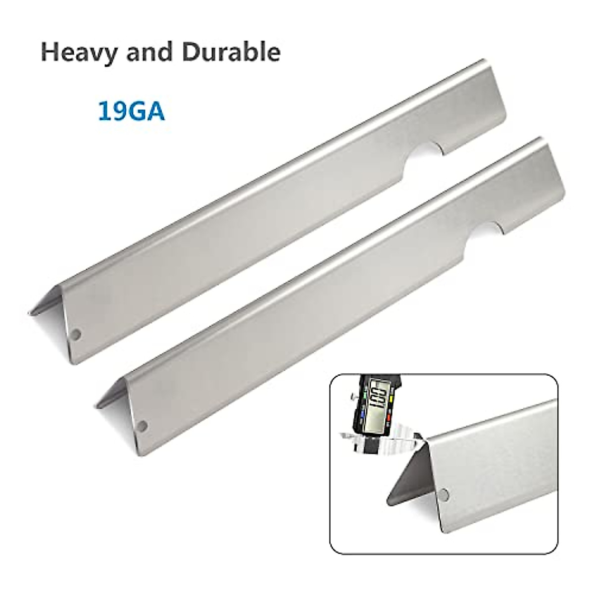 Zemibi Replacement Grill Flavorizer Bars for Weber Grills