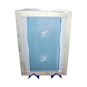 TECHTONGDA 6 Slot Screen Printing Frame Rack Shelf Storage Holder Desktop Adjustable Silk Screen frame Rack Screen Drying