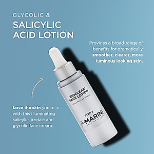 Jan Marini Skin Research Bioclear Face Lotion - Daily Face Moisturizer with Glycolic, Salicylic & Azelaic Acid - Dark Spot Support - Face Lotion for Oily & Normal/Combo Skin - 1 fl oz
