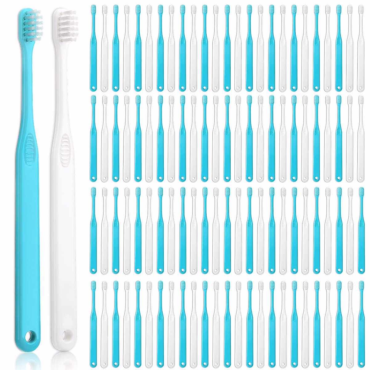 Guiqulai 100 Pcs Pet Toothbrush, Cat Toothbrush Dog Toothbrush Small Breed Dog Toothbrush Cat's Toothbrush for Cats, Puppies, and Small Breed Dogs Like Teacups, Chihuahuas