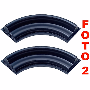 Concrete Molds DIY Sold 2 pcs Edging Border Round Edge Stone Gardening Border Garden Decor ABS Plastic BR18