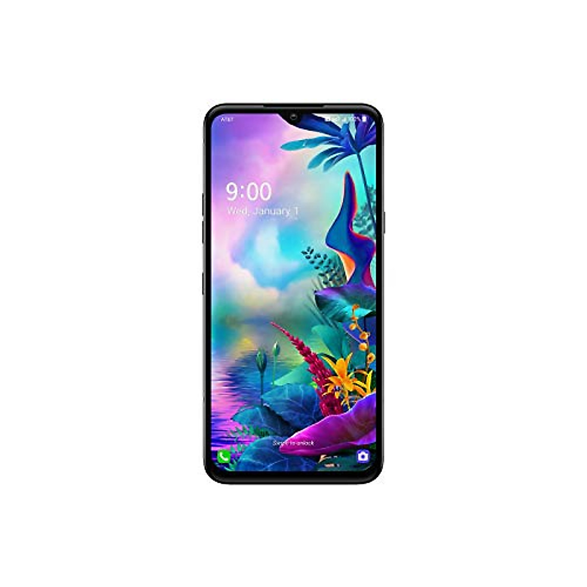 LG G8X ThinQ (128GB, 6GB) 6.4", Dual Camera, Snapdragon 855, 4G LTE GSM AT&T Unlocked (T-Mobile, Metro) US Warranty LM-G850UM (Aurora Black)